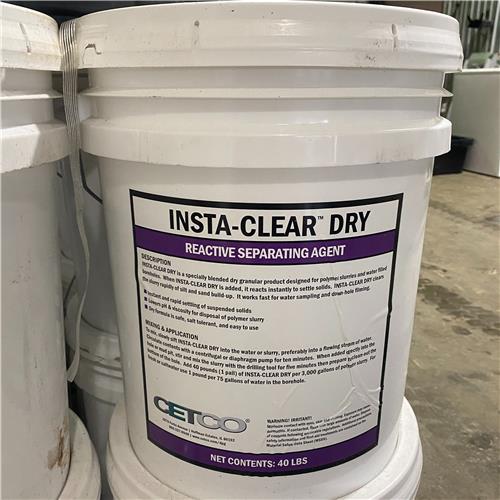 Insta-Clear Dry 40lb Pail | STC Supplies